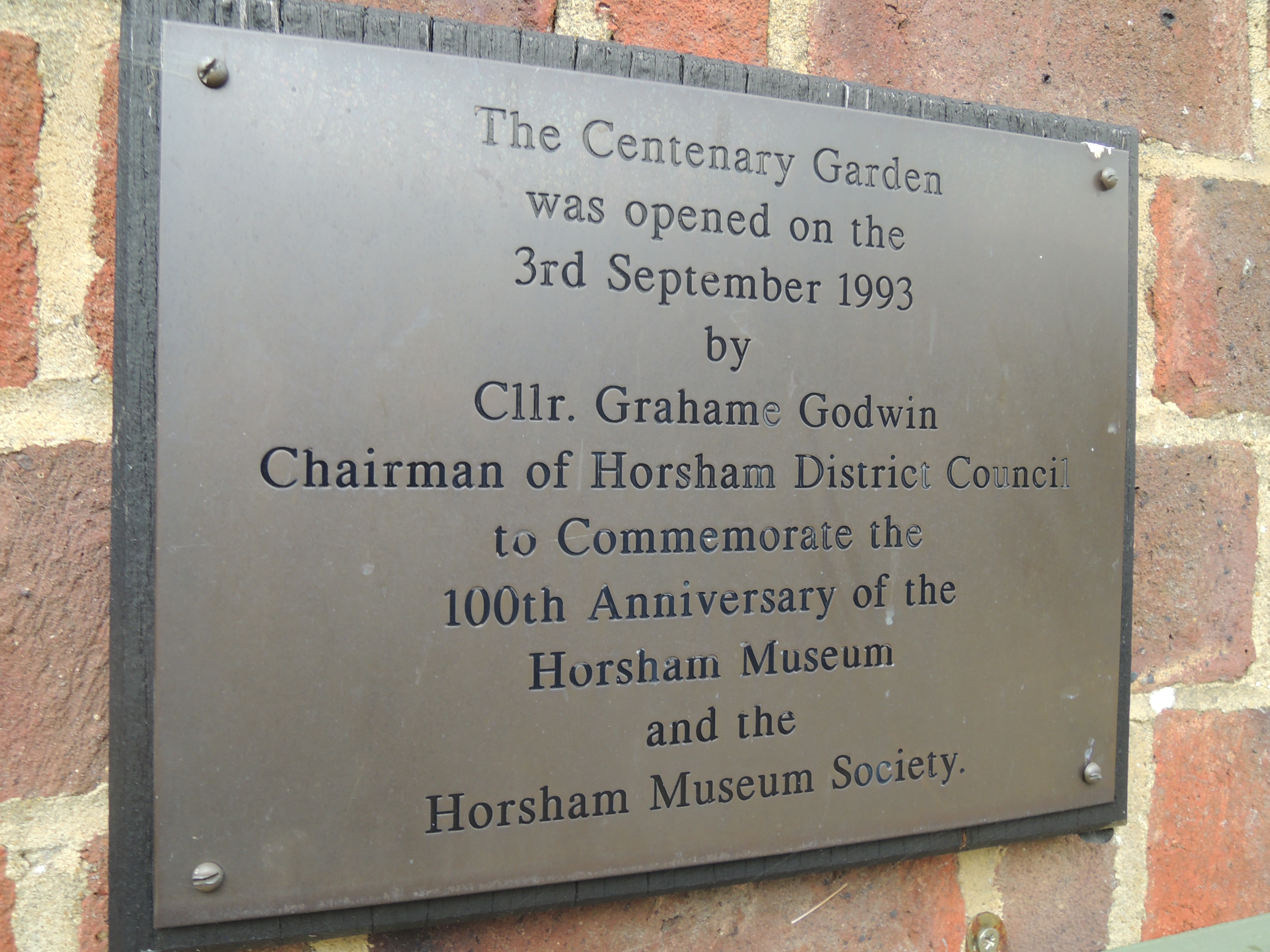 Happy birthday Horsham Museum garden! – Friends of Horsham Museum & Art ...